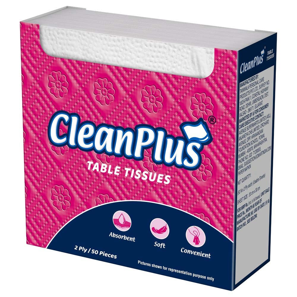 Shop CleanPlus Table Tissues 50 Units at bellegirl lifestyle – Just Yuhi